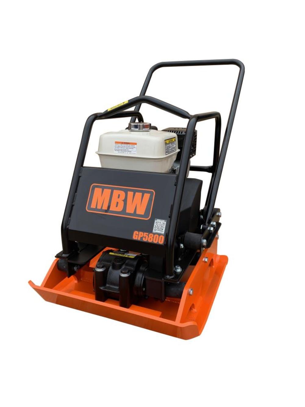 MBW GP5800 Plate Compactor 288lb with Honda GX270 Engine 5800H - Acme Tools