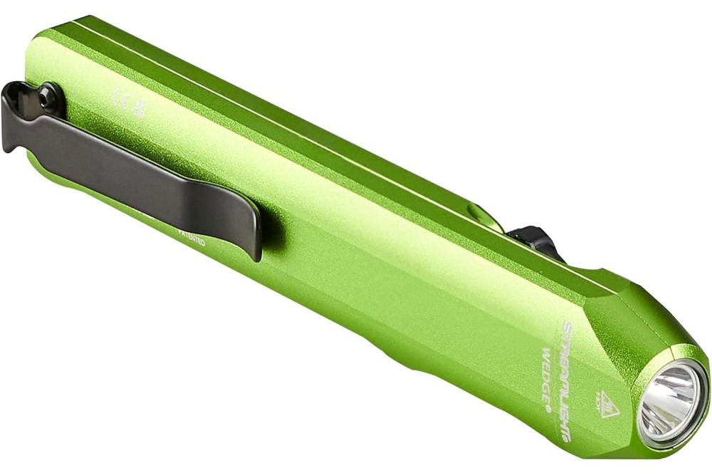 Streamlight WEDGE SLIM 1000 Lumens Battery Powered Lime Green EDC ...