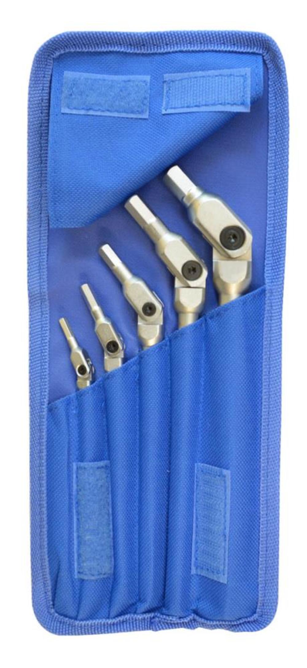 Bondhus 5 piece Chrome Hex Pro Wrench Set - Sizes: 4-10mm 00005 - Acme ...