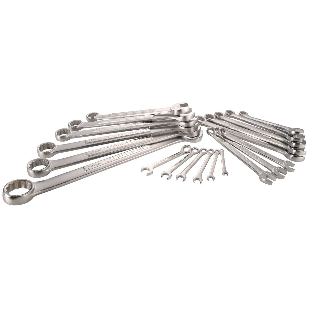 CRAFTSMAN Metric Combination Wrench Set, 20pc CMMT12068 - Acme Tools