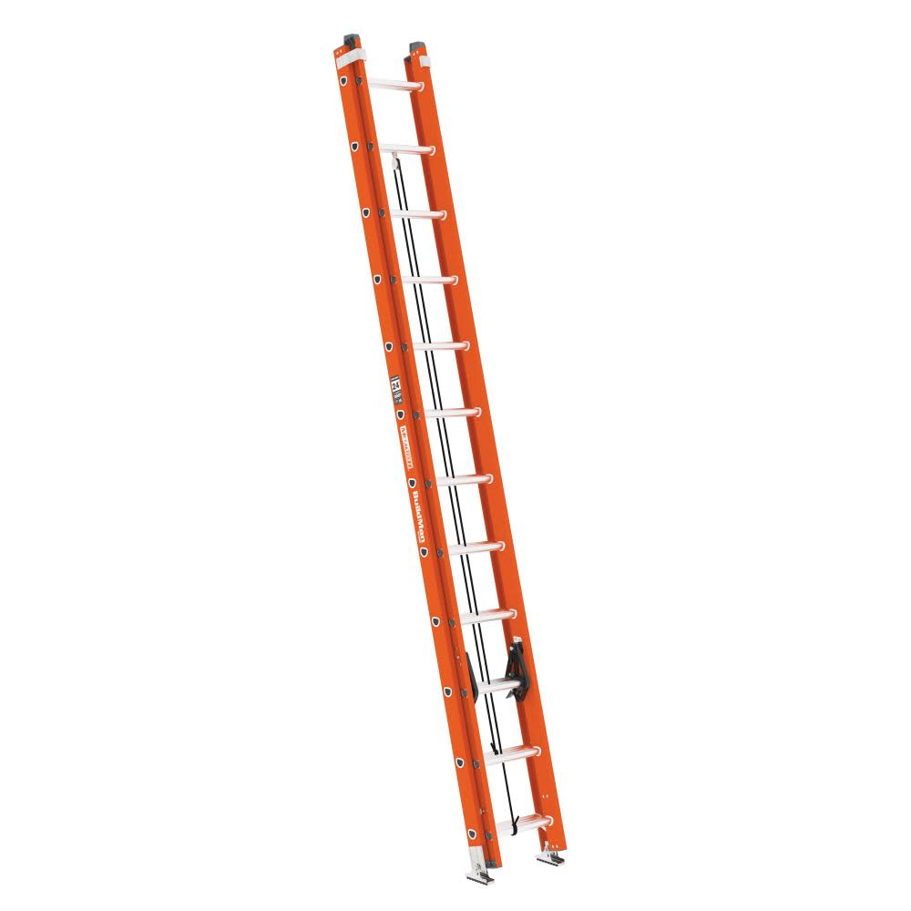 Metaltech 24 Foot Fiberglass Extension Ladder E-ELFB24T1A - Acme Tools