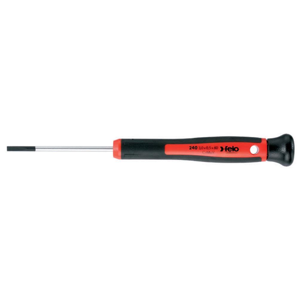 Felo 1/8 In. x 8 In. Precision Slotted Screwdriver 31752 - Acme Tools