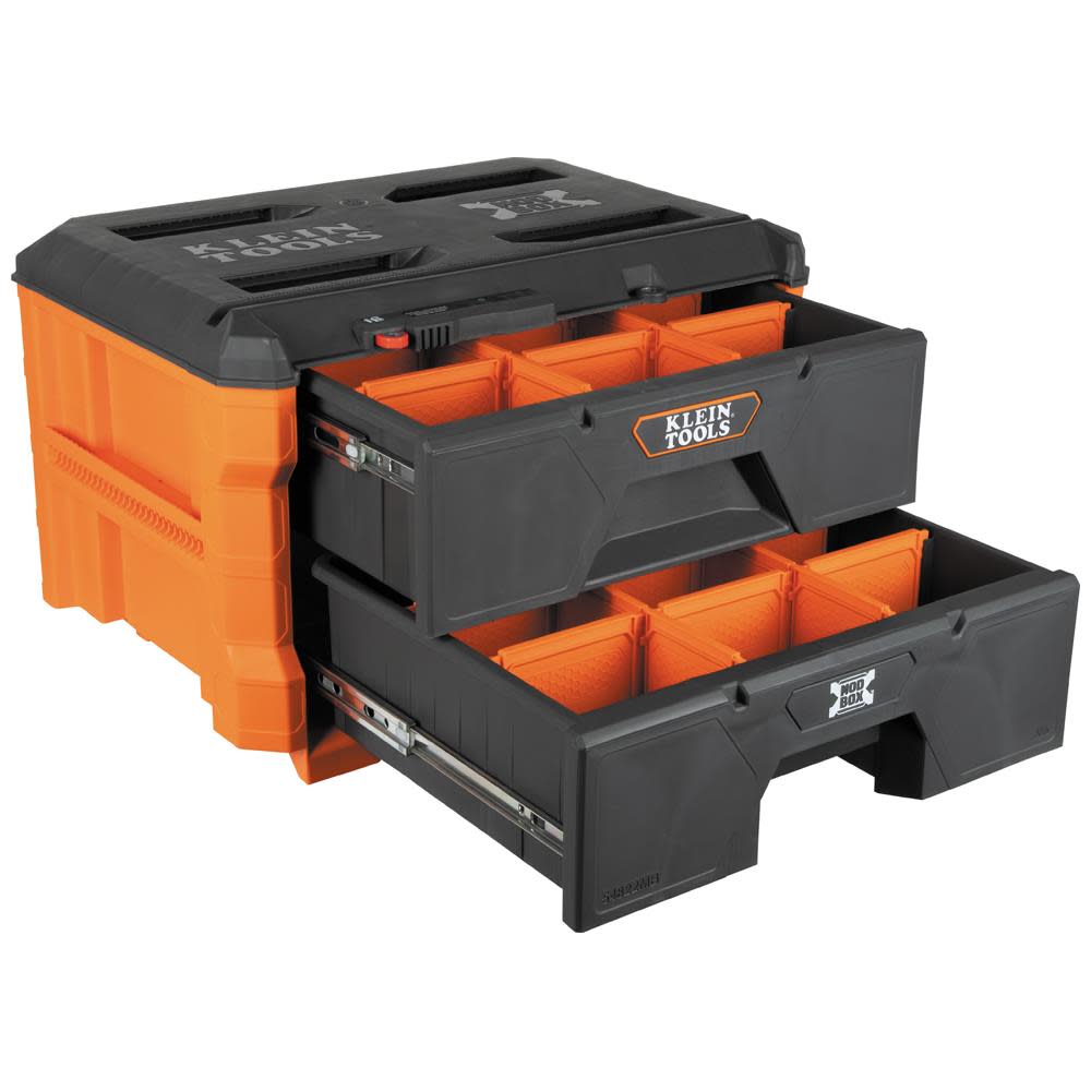 Klein Tools MODbox Two Drawer Toolbox 54822MB - Acme Tools