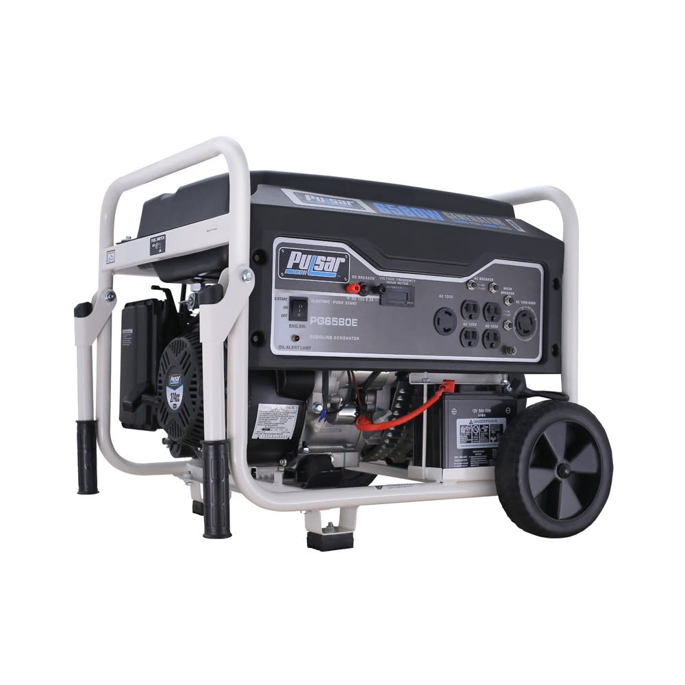 Pulsar Products 6,580 Watt Gas Powered 49-State Portable Generator ...