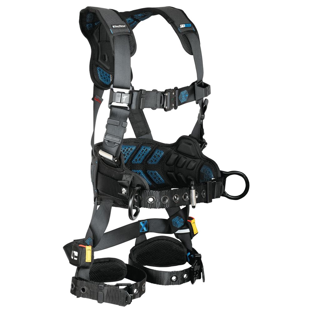 Falltech FT One 3D Construction Belted Full Body Harness Large 8127BL ...