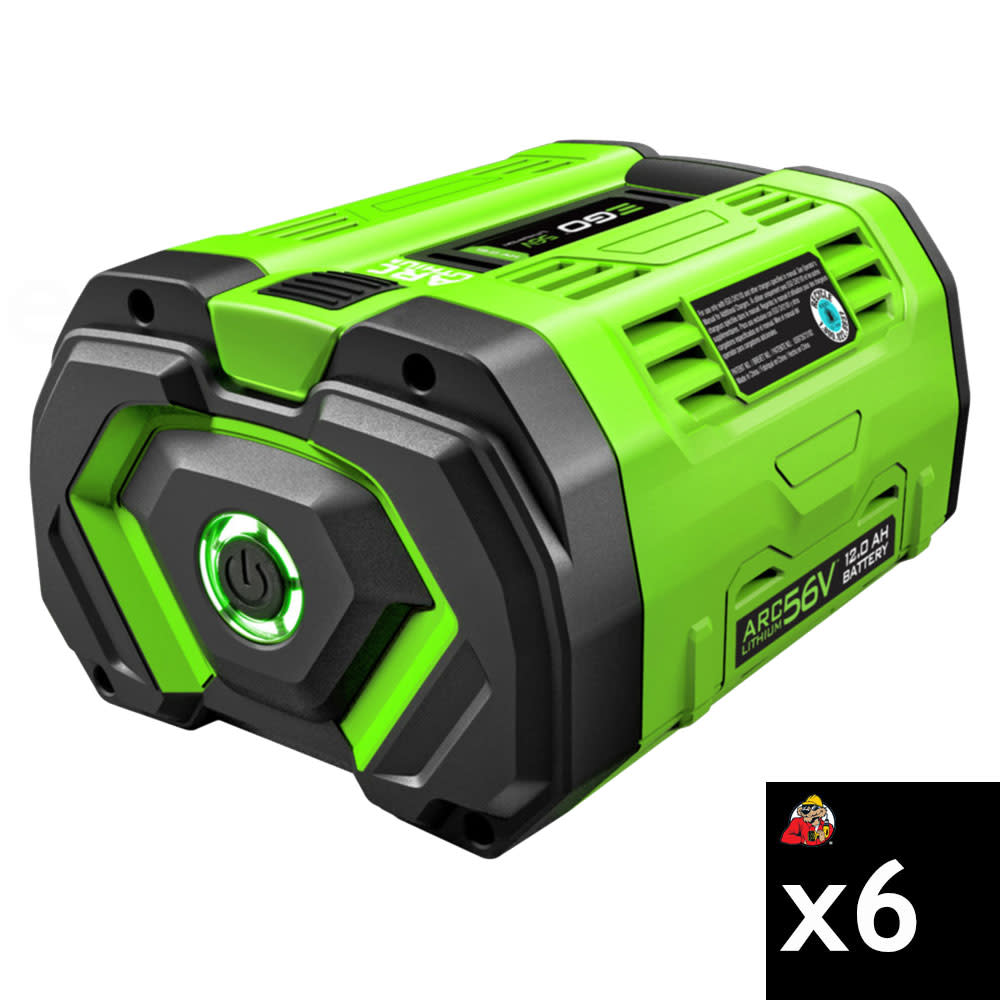 EGO Power+ 12Ah Battery 6pk BA6720T-6C from EGO - Acme Tools