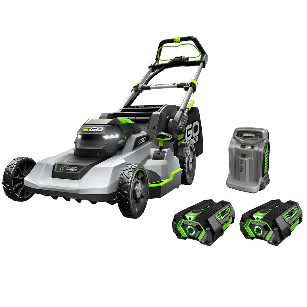EGO 21 Inch Self-Propelled Mower Touch Drive with 4.0Ah Battery 2pk ...