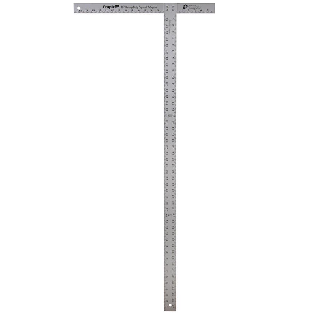 Empire Level 48 In. Drywall T-Square 418-48 - Acme Tools