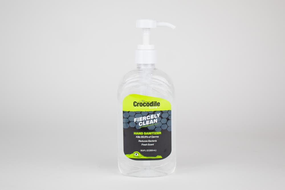 Crocodile Cloth Gel Hand Sanitizer 16.9oz Bottle 8130 - Acme Tools