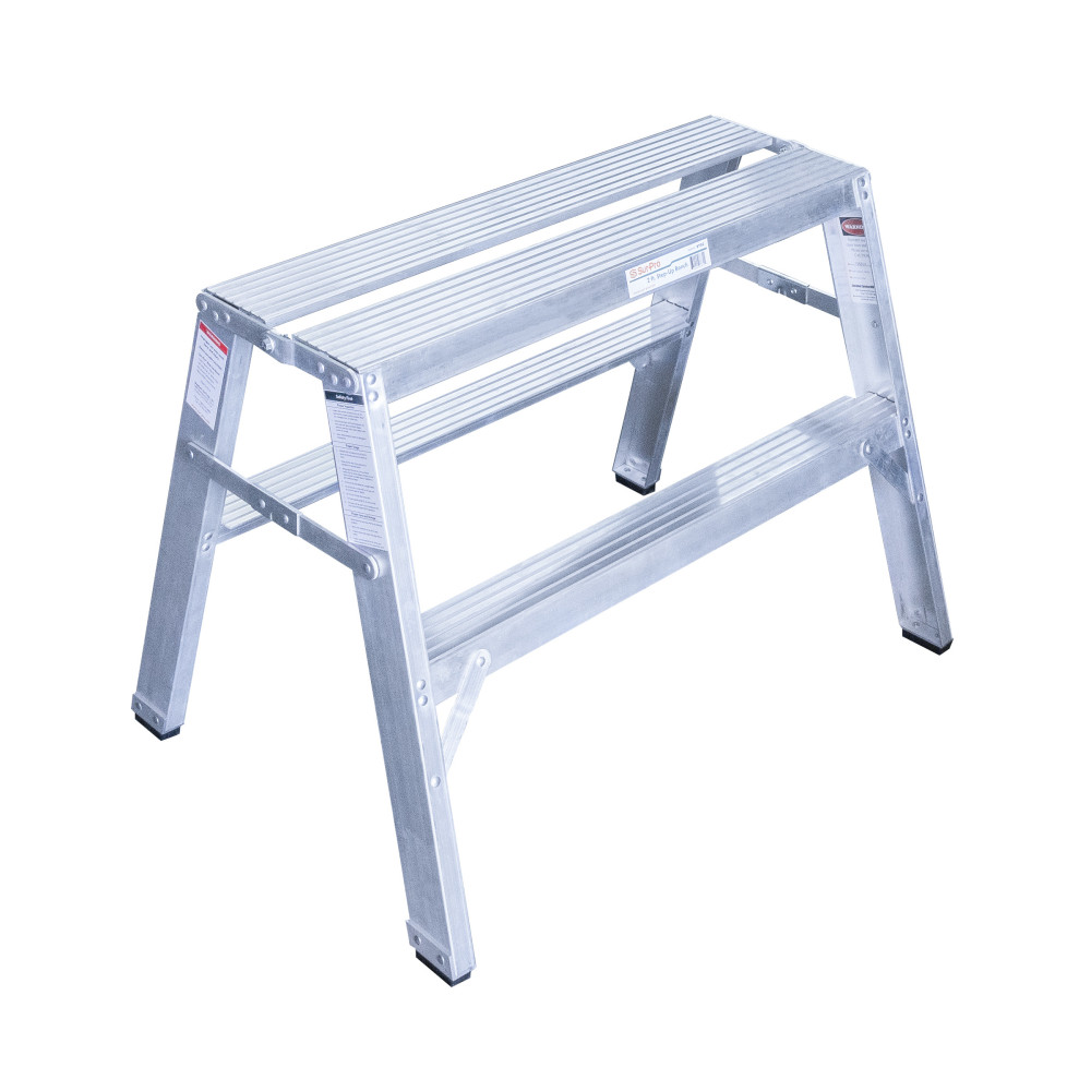 Magnum Tool Group 300 Lbs 2 Ft. Aluminum Step-Up Bench with 10 Inch ...