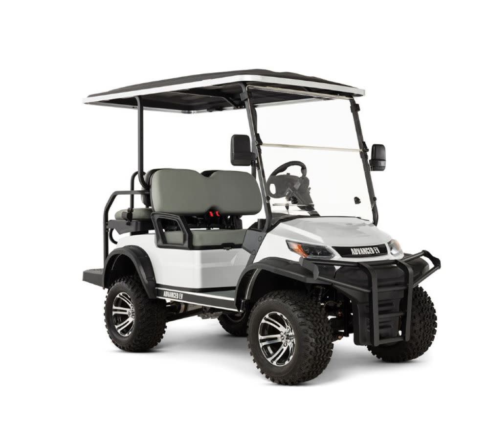 Advanced EV ADVENT 4L EV 48V Electric 2+2 Passenger Lifted Golf ...
