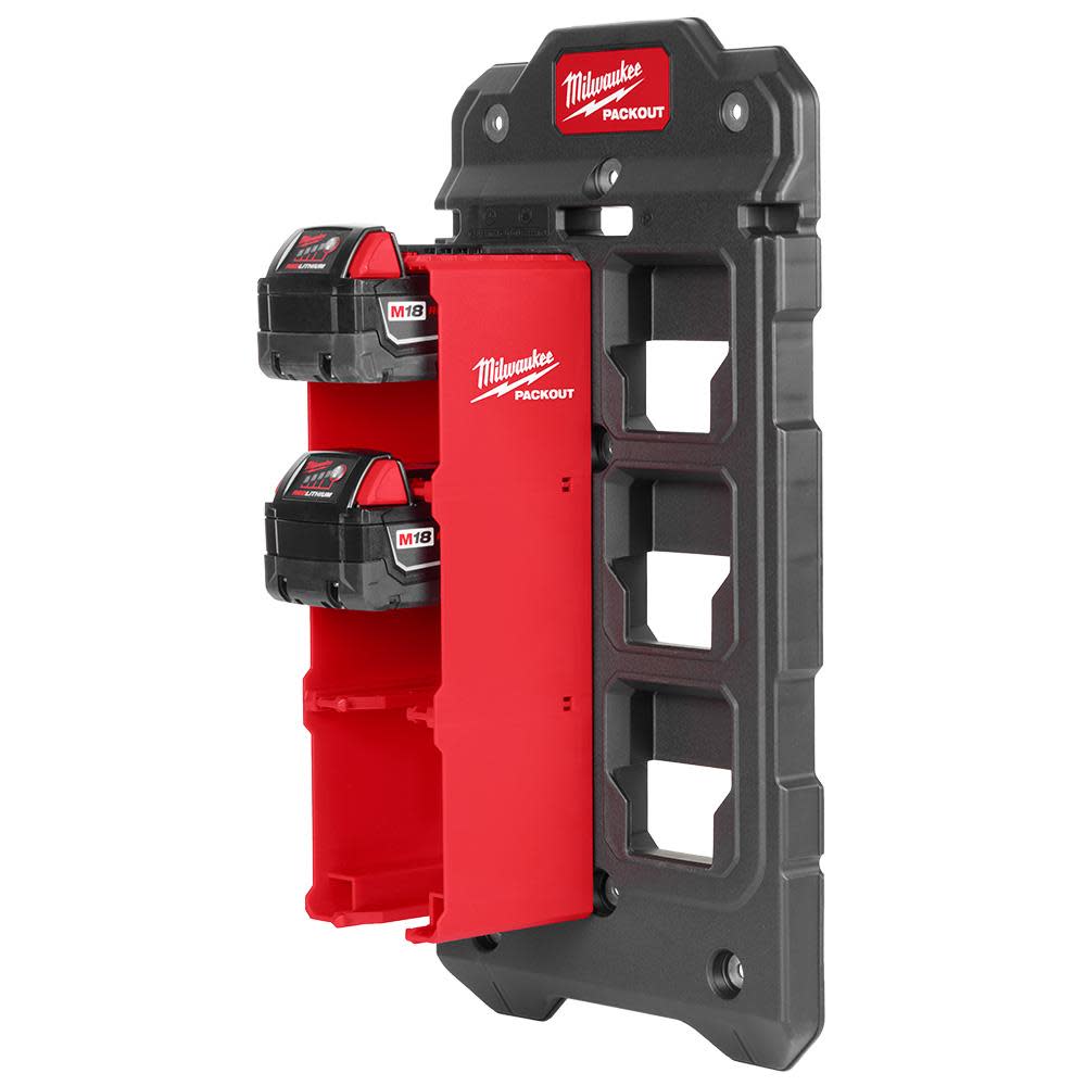 Milwaukee M18 REDLITHIUM XC5.0 Battery 2 Pack with PACKOUT Battery ...