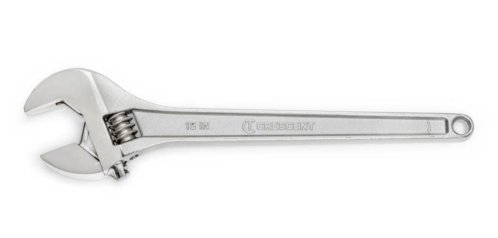 Crescent 15-in Steel Adjustable Wrench AC215VS - Acme Tools