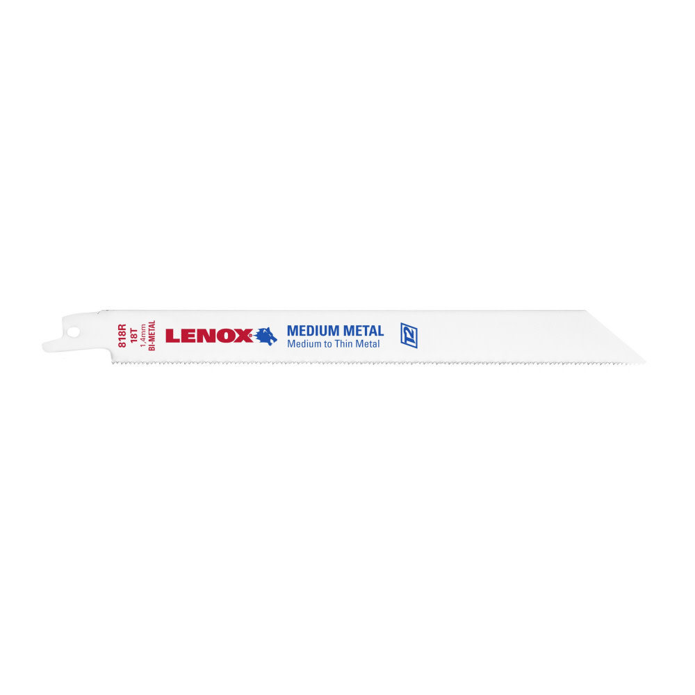 Lenox Reciprocating Blade 8in x 3/4in 18 TPI 22754OSB818R - Acme Tools
