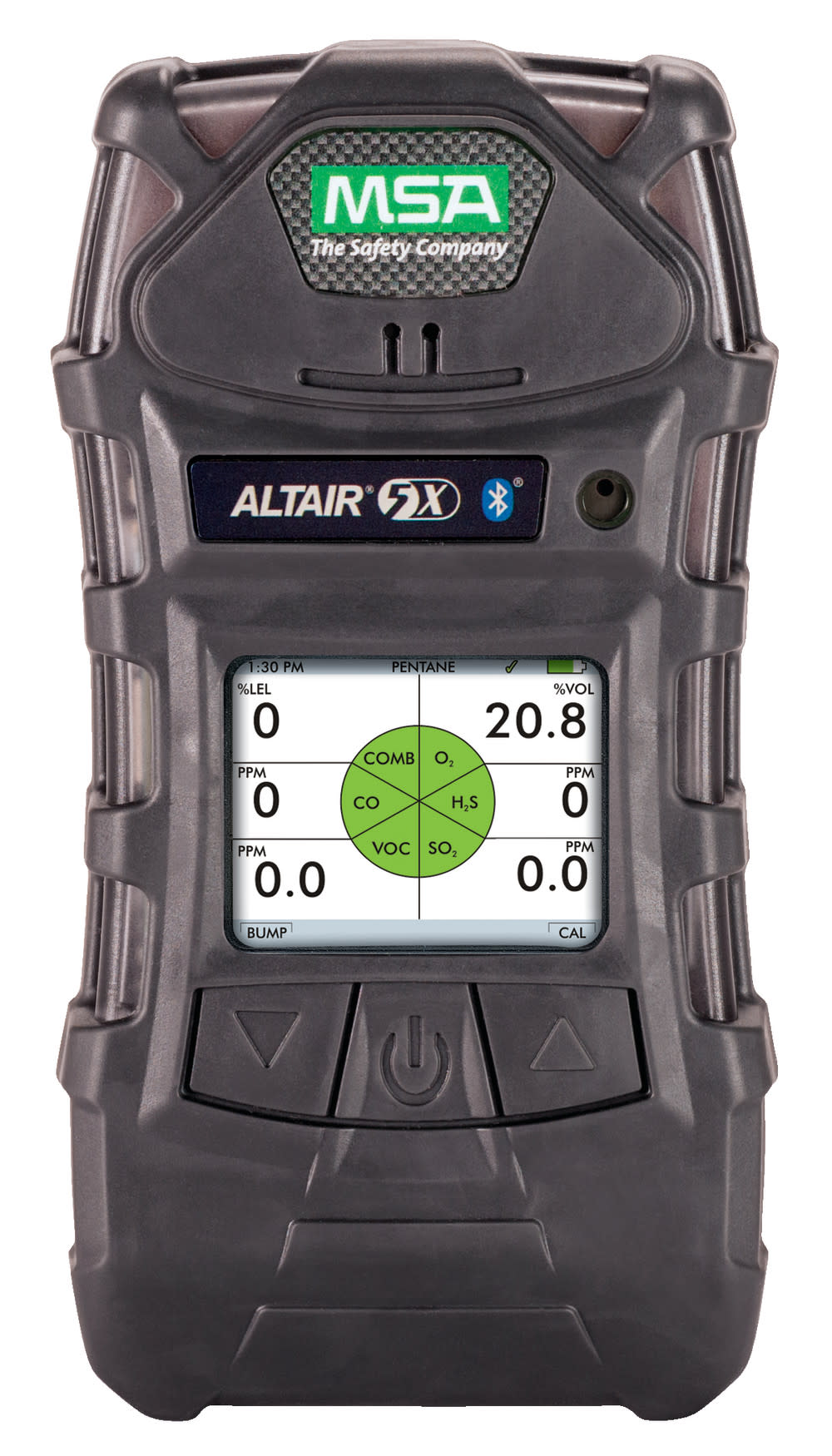 MSA Safety Works ALTAIR Gas Detector 5X Detector Color (LELO2COH2SPID ...