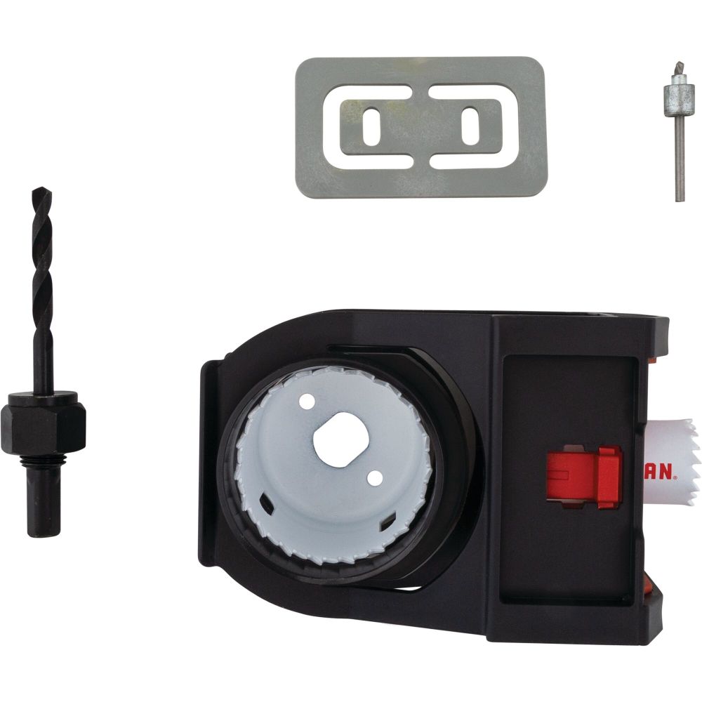 CRAFTSMAN Door Lock Installation Kit, 6 Piece CMAH1WDL - Acme Tools