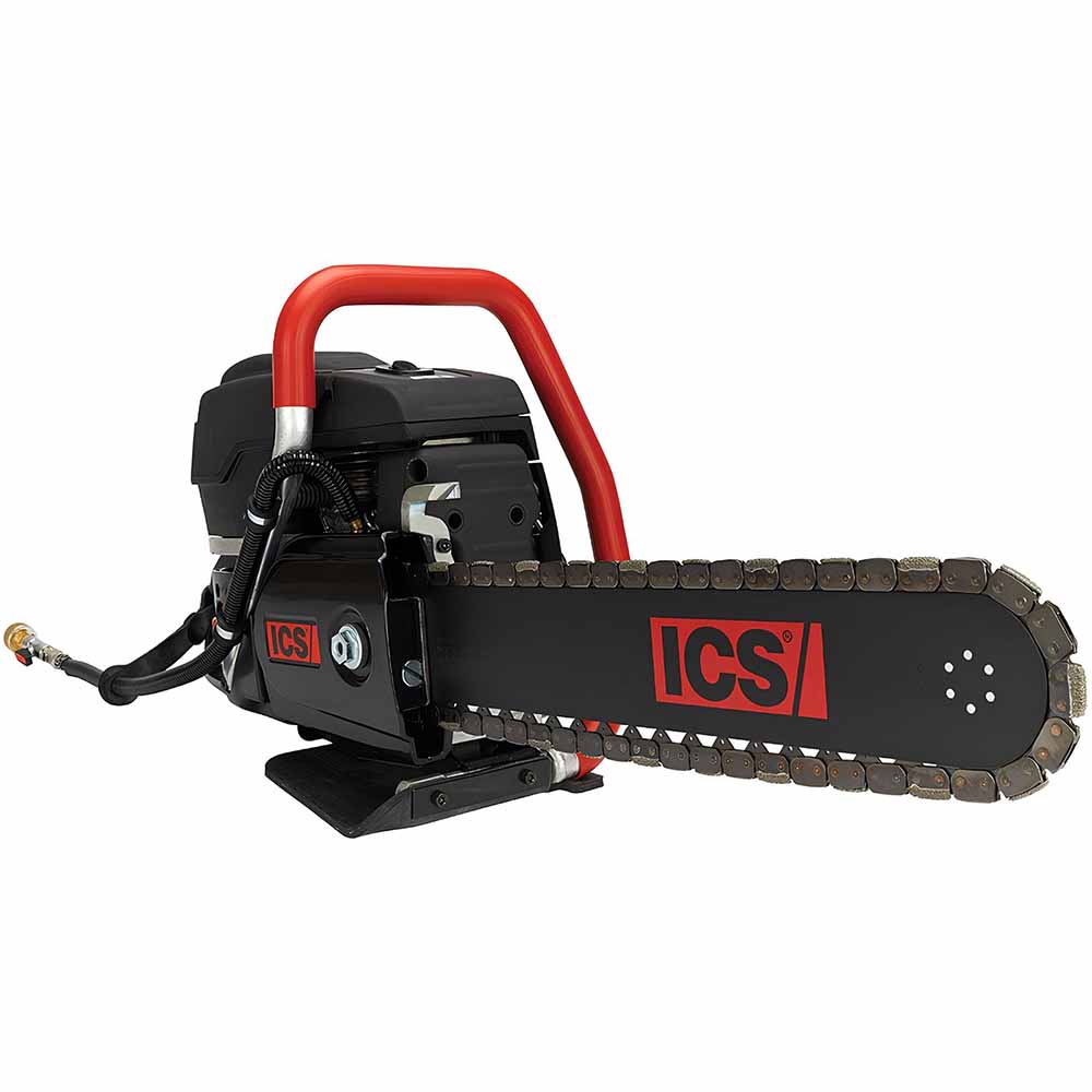 ICS 695XL F4 Gas Saw Package with 16 In. guidebar and PowerGrit Chain ...
