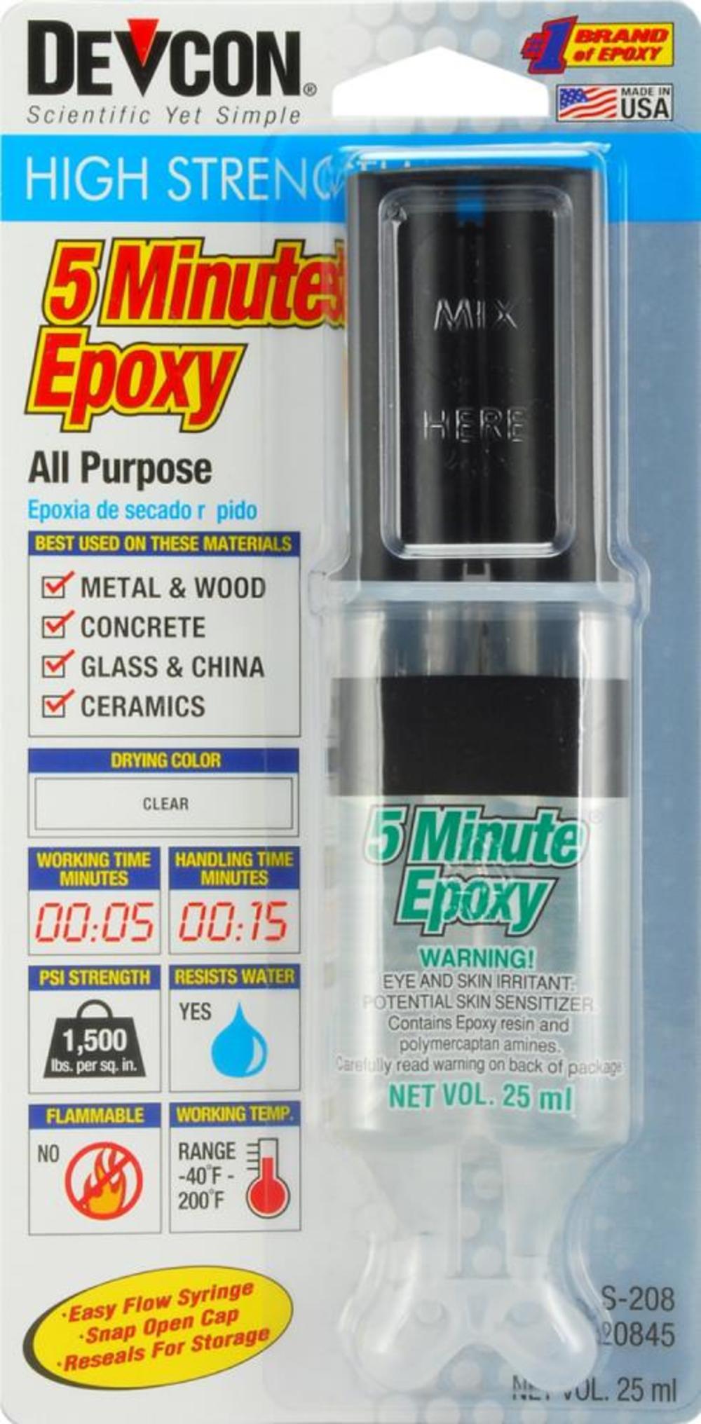 Permatex 0.85 oz 5 Minute Epoxy 20845 - Acme Tools