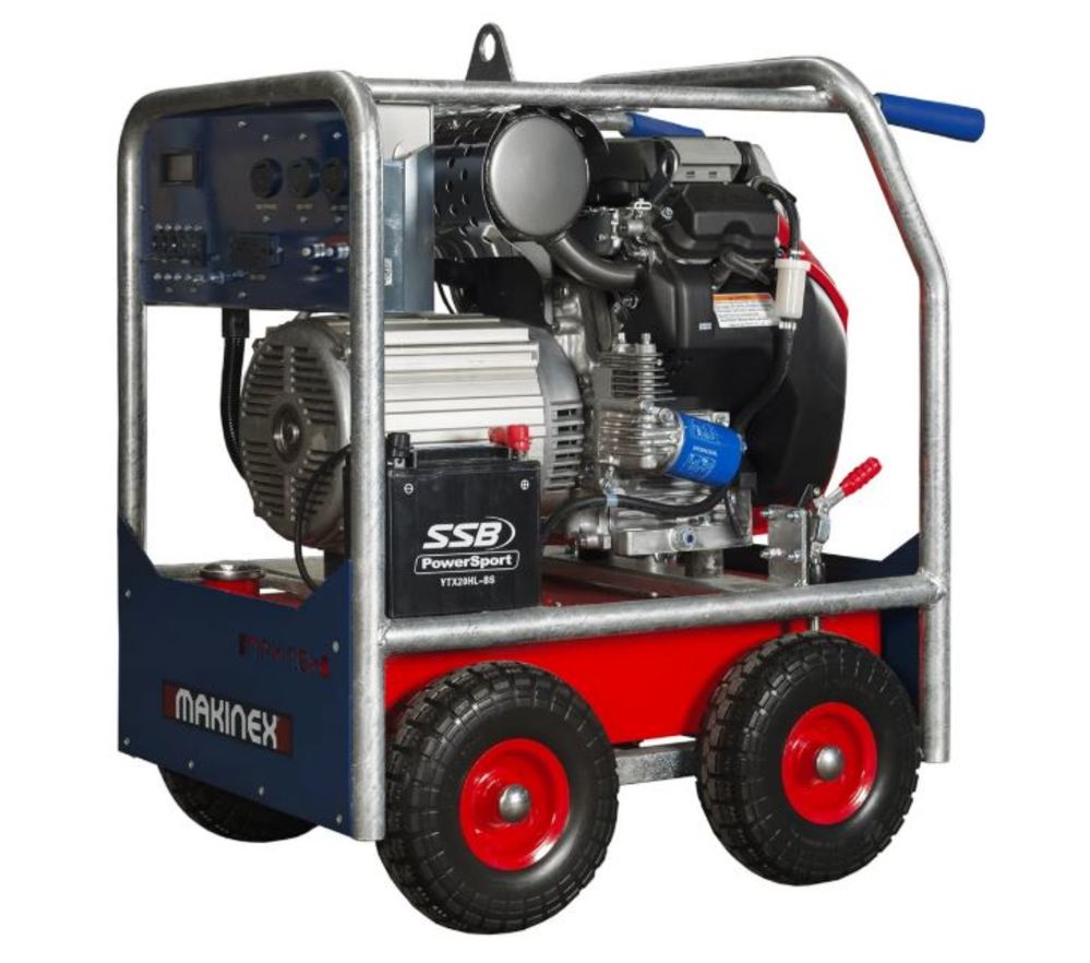Makinex 16,000 Watt Gas Powered Portable Generator GEN-16P-MS-240 ...