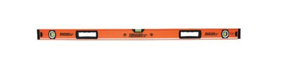 Johnson Level 48-in Box Beam Standard Level 1741-4800 - Acme Tools