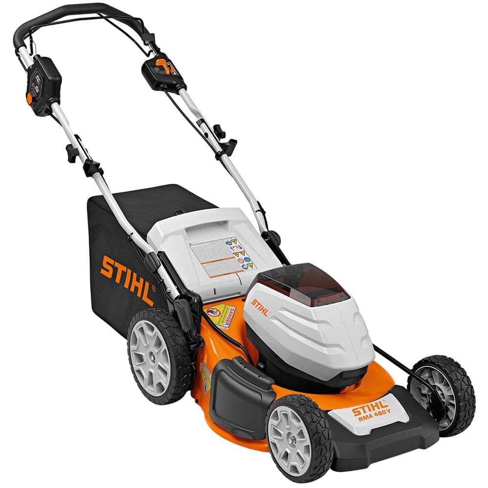 Stihl RMA 460V 19 in Lawn Mower with Battery and Charger 6368 200 0035 ...