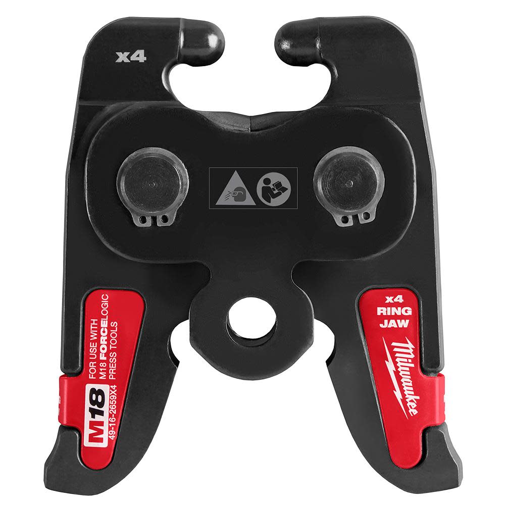Milwaukee X4 Ring Jaw for M18 FORCE LOGIC Press Tools 49-16-2659X4 ...