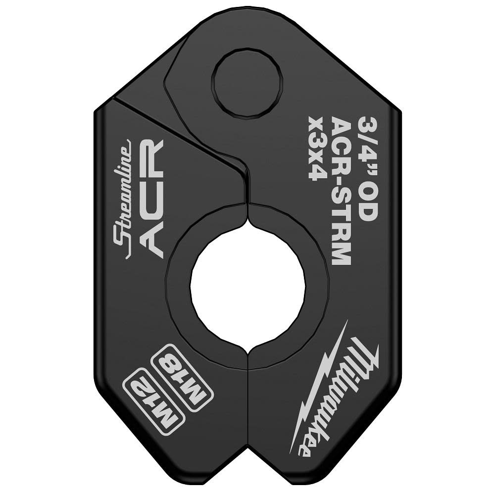 Milwaukee 3/4 Inch Streamline ACR Pivoting Press Ring 49-16-2655MX ...