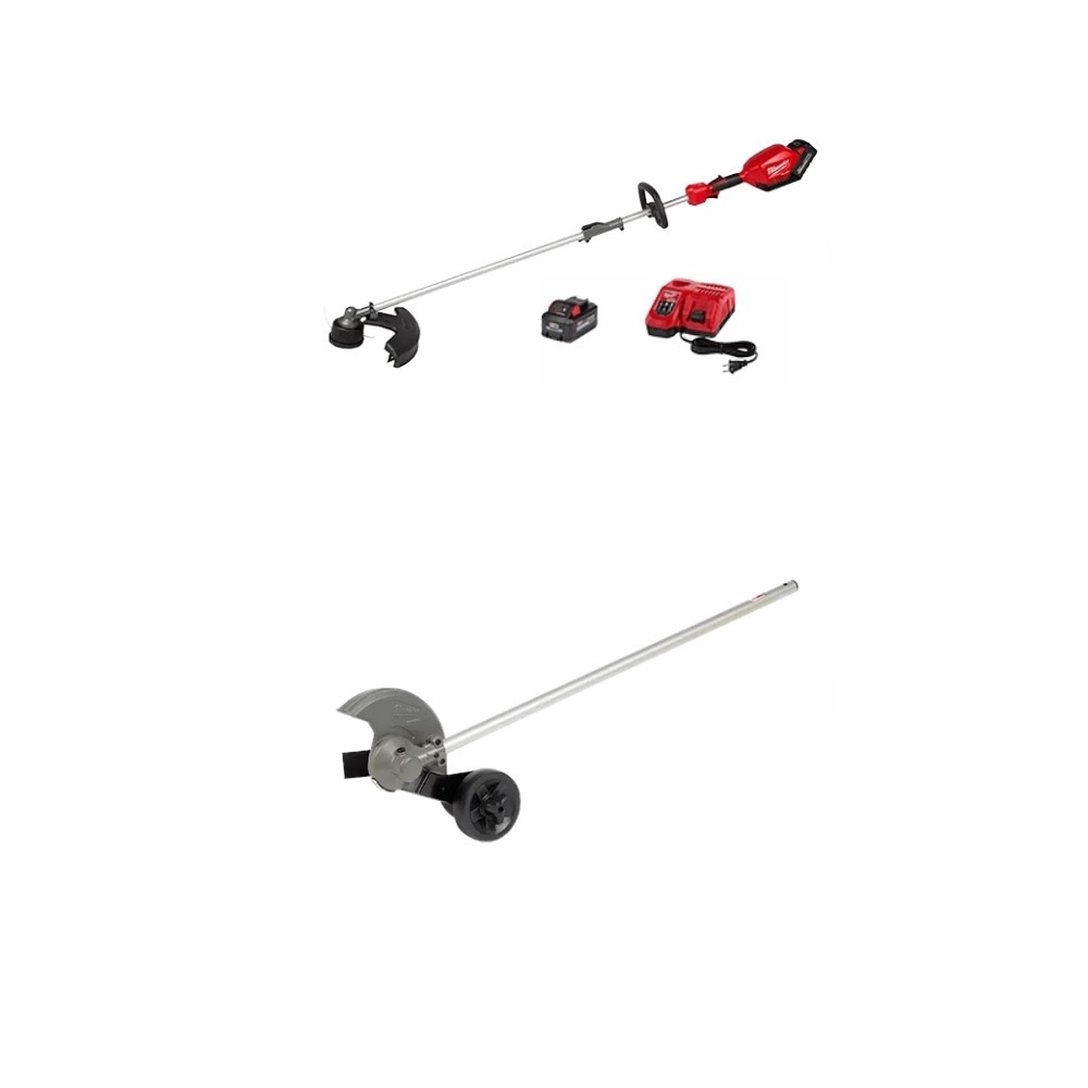 Milwaukee M18 String Trimmer Kit with Battery and Charger, Edger ...