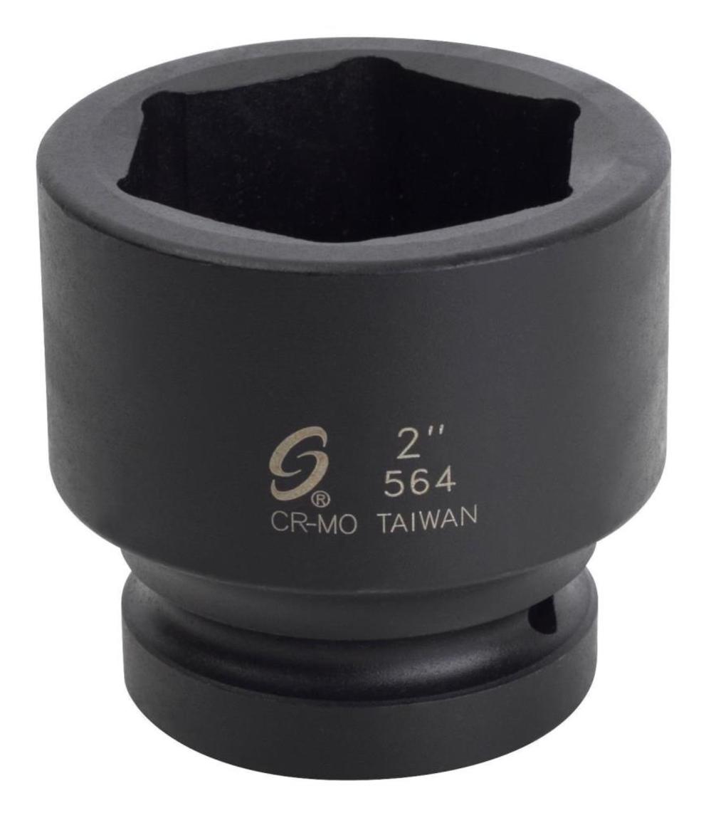 Sunex 1 Inch Drive 2 Inch Impact Socket 564 - Acme Tools