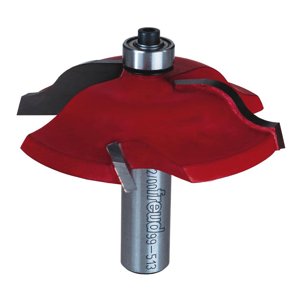 Freud 2-3/4 In. (Dia.) Quadra-Cut Raised Panel Bit with 1/2 In. Shank ...