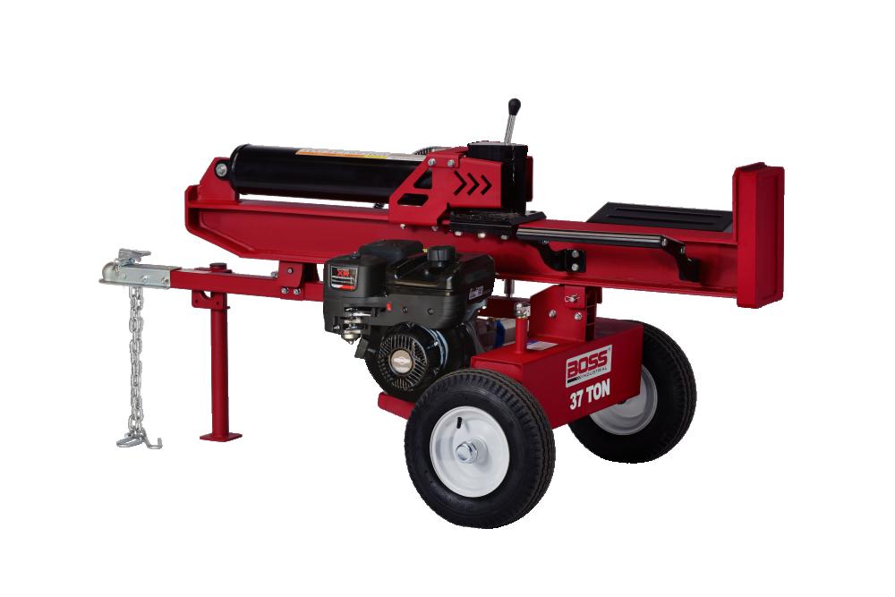 Boss Industrial 37-Ton Horizontal/Vertical Gas Log Splitter WD37T ...
