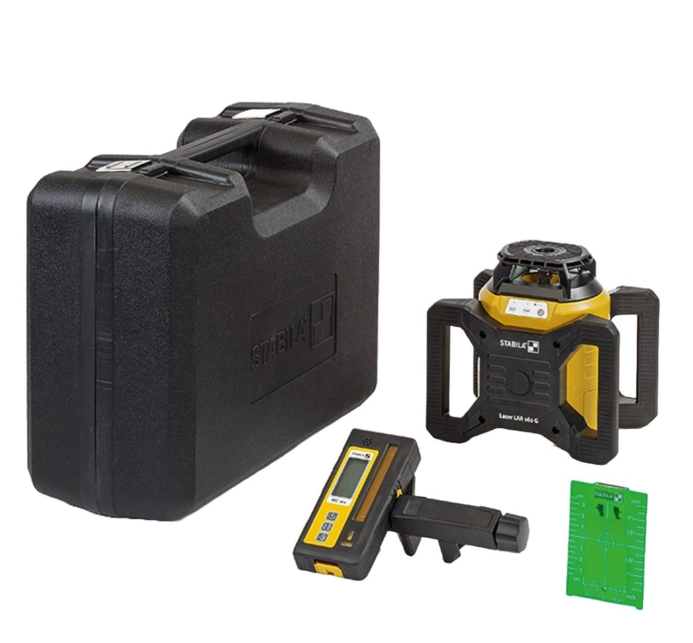 Stabila LAR 160 G Green Self- Leveling Rotation Laser Kit 04510 - Acme ...
