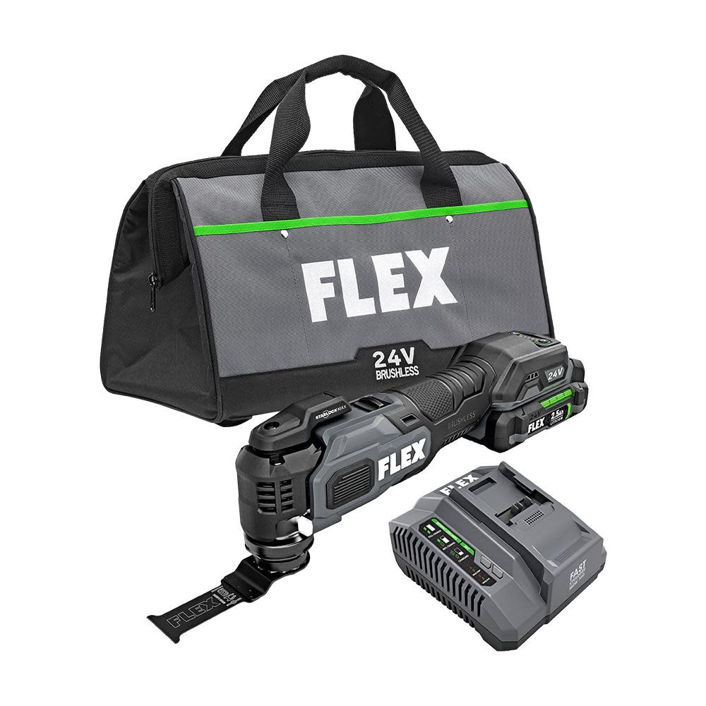 FLEX 24V Oscillatng Multi-Tool Kit FX4111-1A from FLEX - Acme Tools