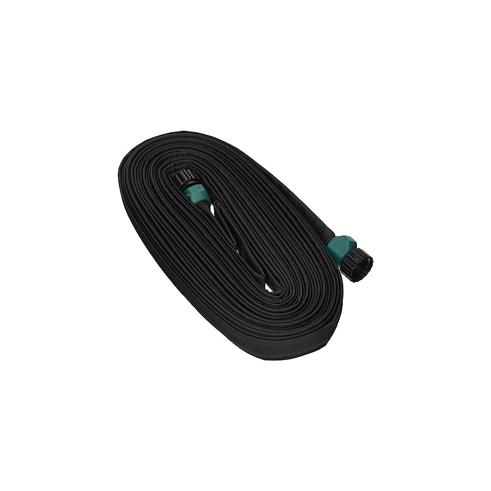 Gilmour 50 ft Black Vinyl Flat Weeper Soaker Hose 1065290 - Acme Tools