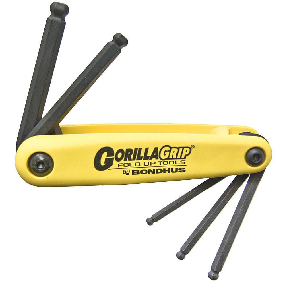 Bondhus Set 5 Ballpoint Fold-up Tool 12894 - Acme Tools