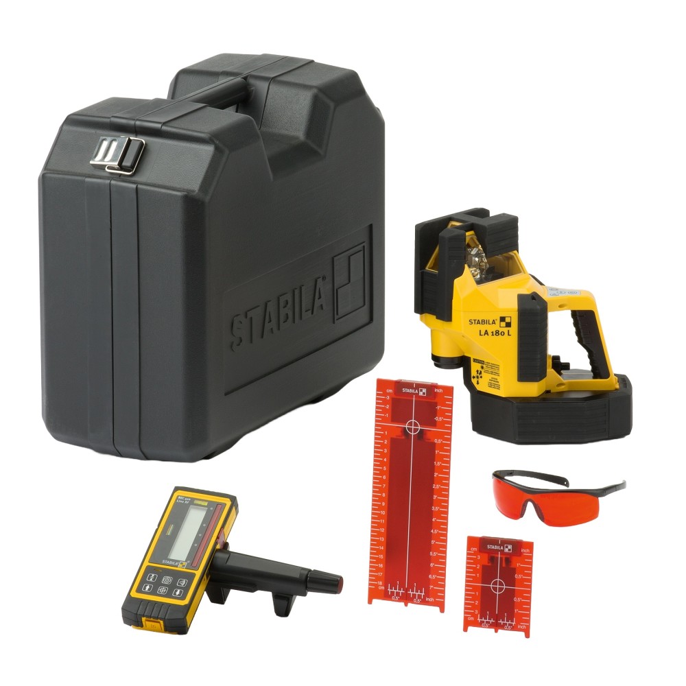 Stabila LA 180 Layout Laser Level Set 02180 - Acme Tools