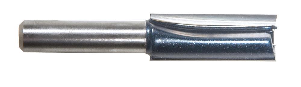Bosch 1 Inch x 1-1/4 Inch Carbide Tipped 2-Flute Straight Bit 85243M ...