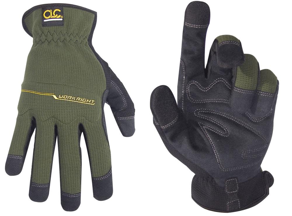 CLC WorkRight OC Work Gloves Open Cuff Hi-Dexterity Medium 123M - Acme ...