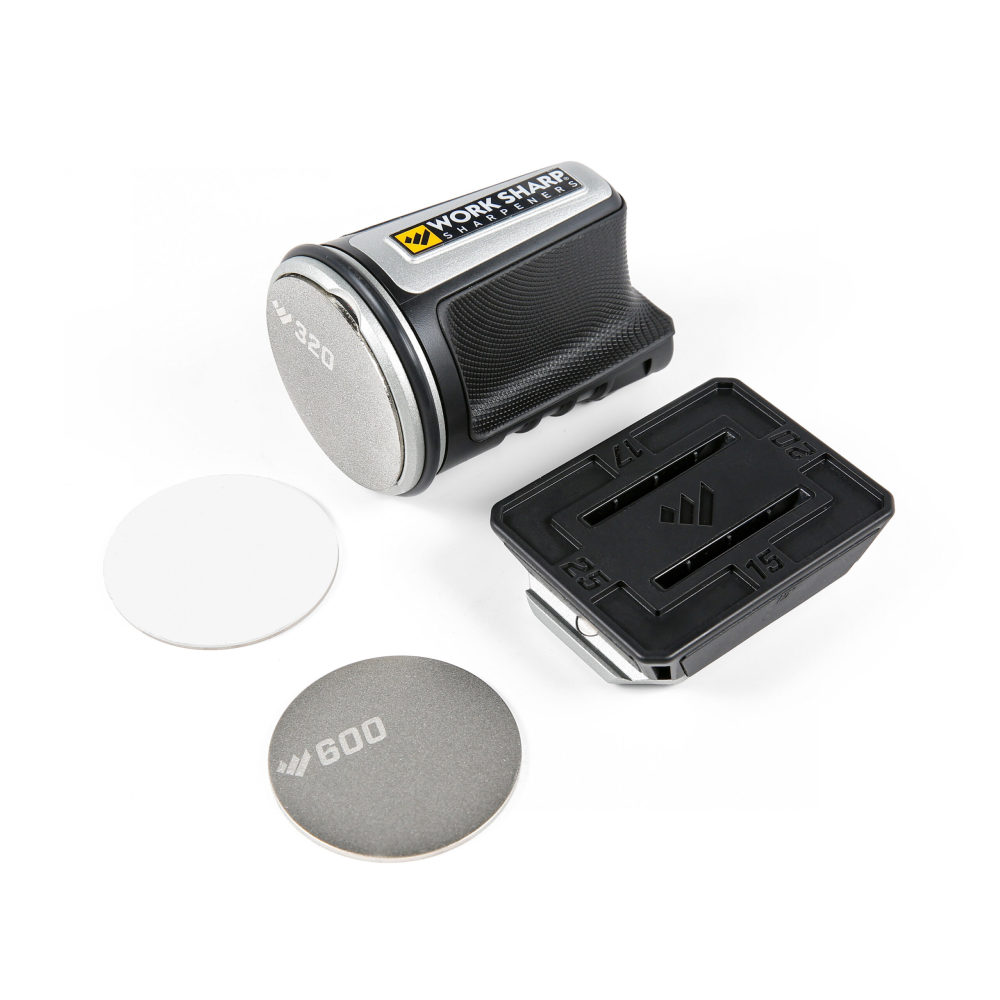 Work Sharp Manual Handheld Ergonomic Rolling Knife Sharpener WSKTNRKS ...