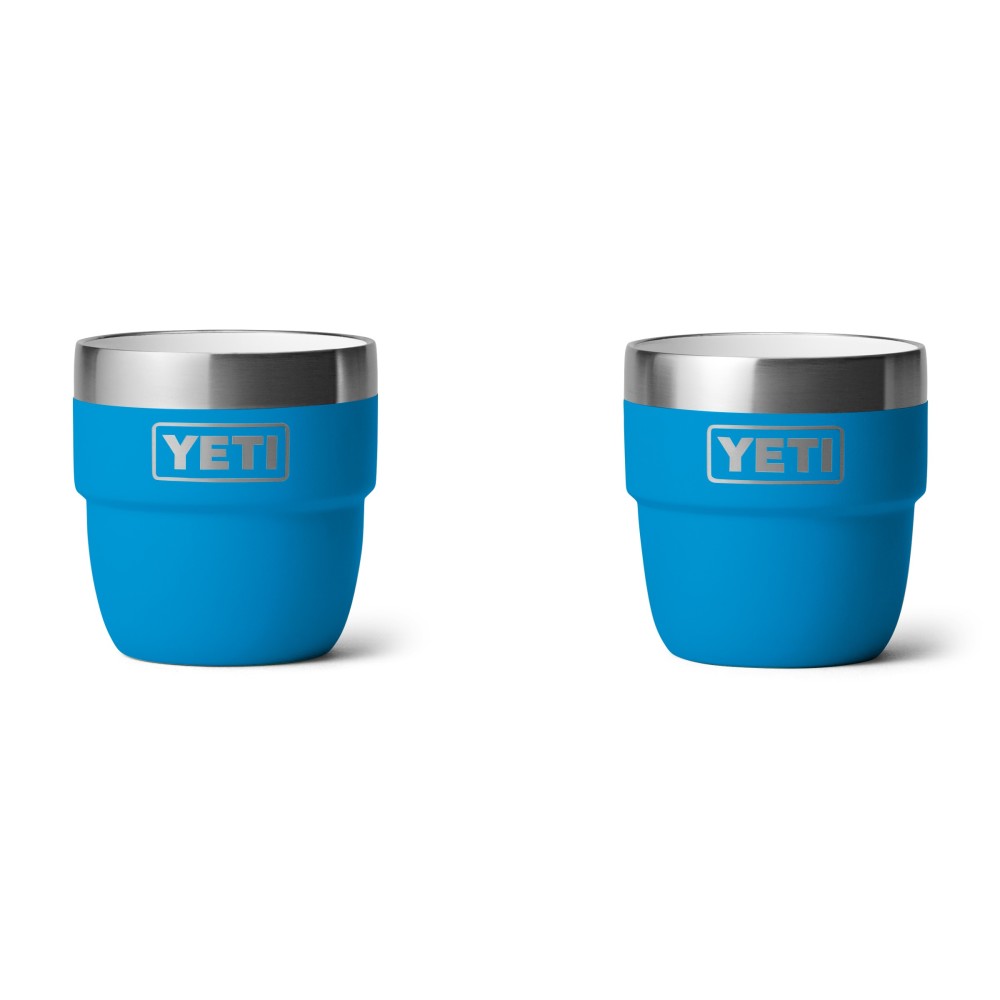Yeti 4oz Rambler Stackable Cup Big Wave Blue 2pk 21071502687 - Acme Tools