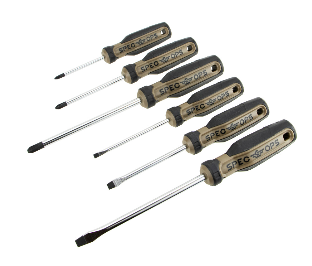 Spec Ops Screwdriver Set 6pc SPEC-S-6PK - Acme Tools