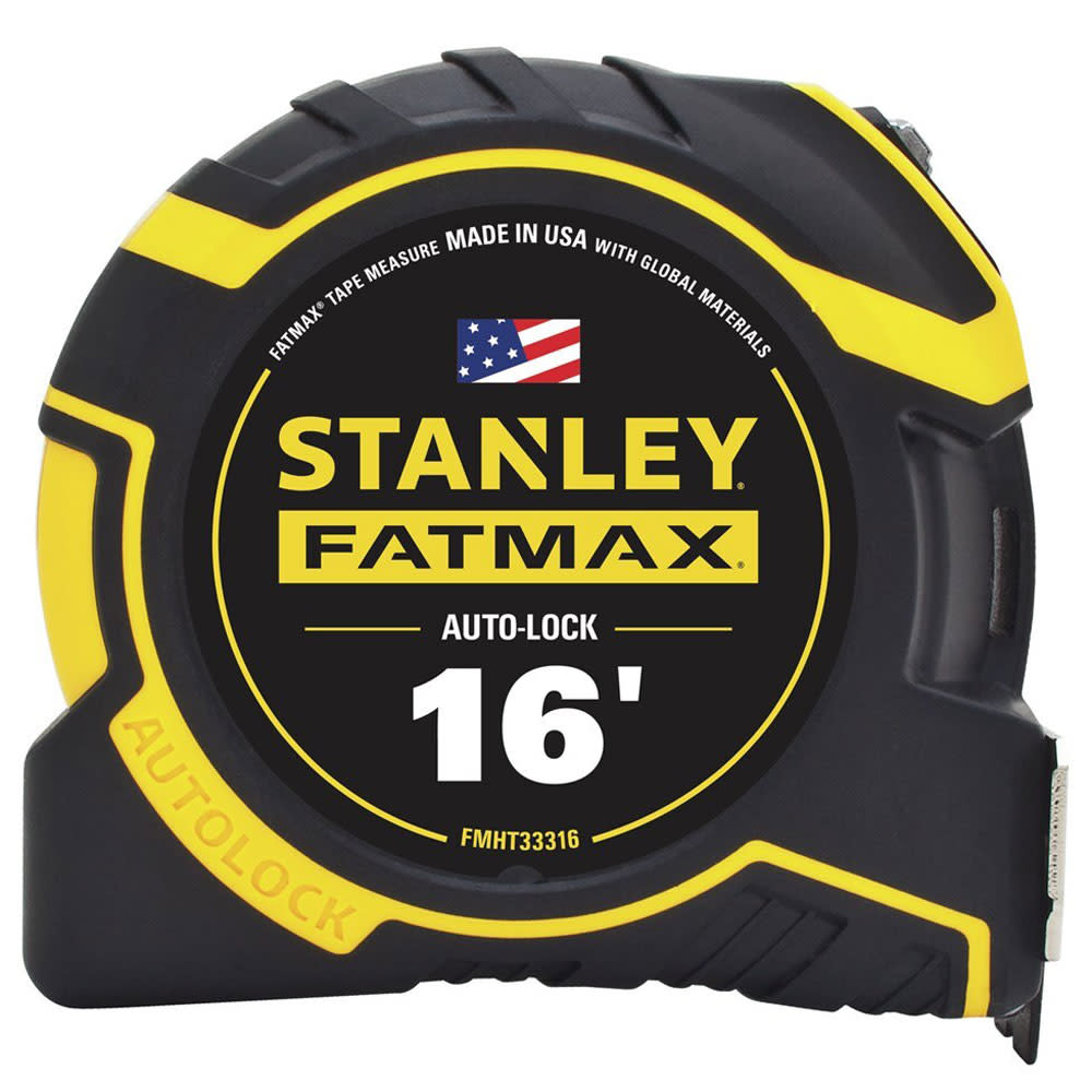 Stanley FatMax 16Ft Auto-Lock Tape Measure FMHT33316 - Acme Tools