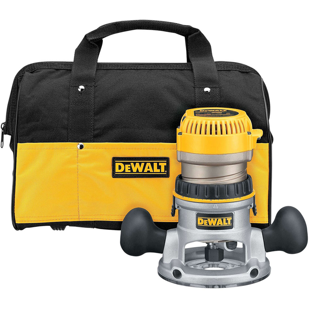 DEWALT 2.25-HP Variable Speed Fixed Corded Router DW618K - Acme Tools