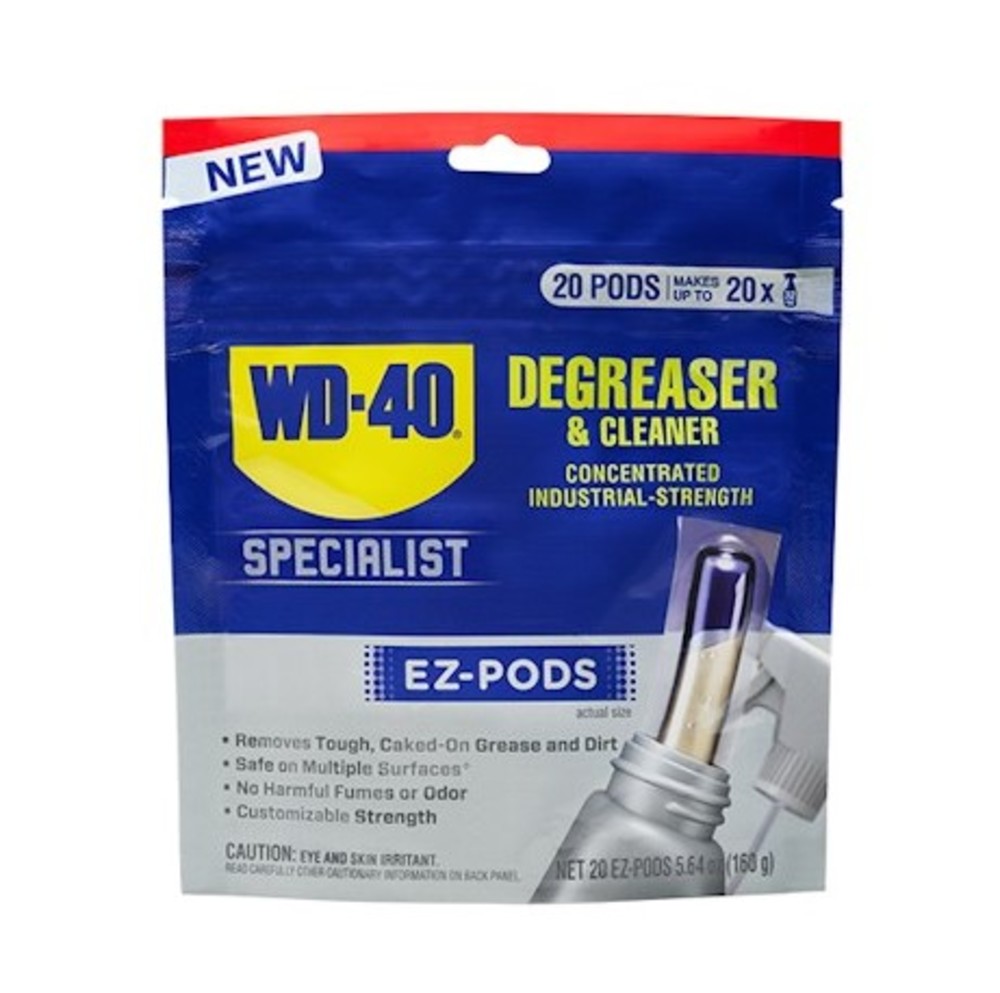 WD40 Specialist Degreaser and Cleaner EZ-Pods 20ct 300899 - Acme Tools