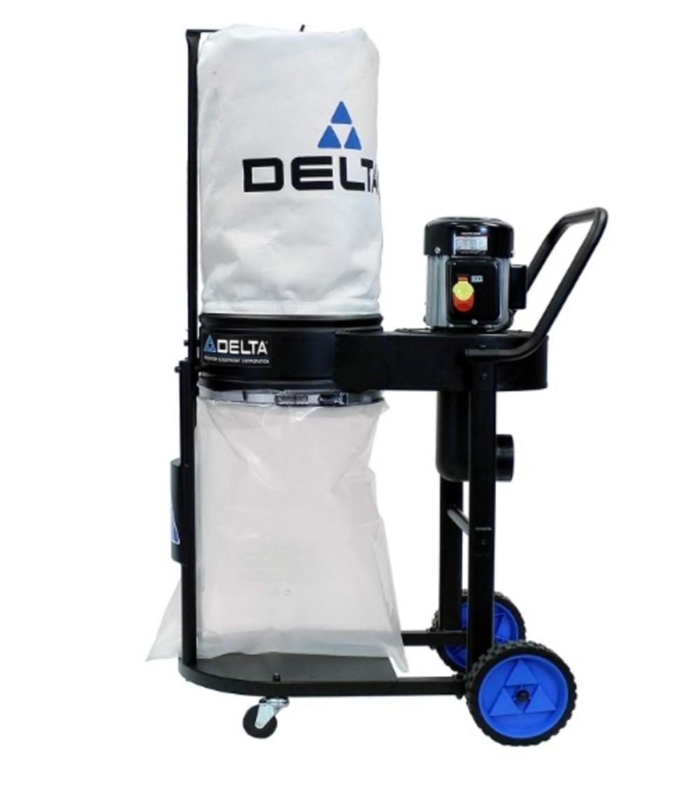 Delta Power Equipment 6-Gallon Dry Self-Cleaning Dust Collector 50 ...