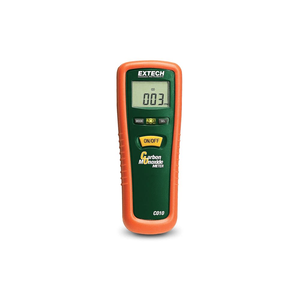 Extech 9V Carbon Monoxide Meter C010 - Acme Tools
