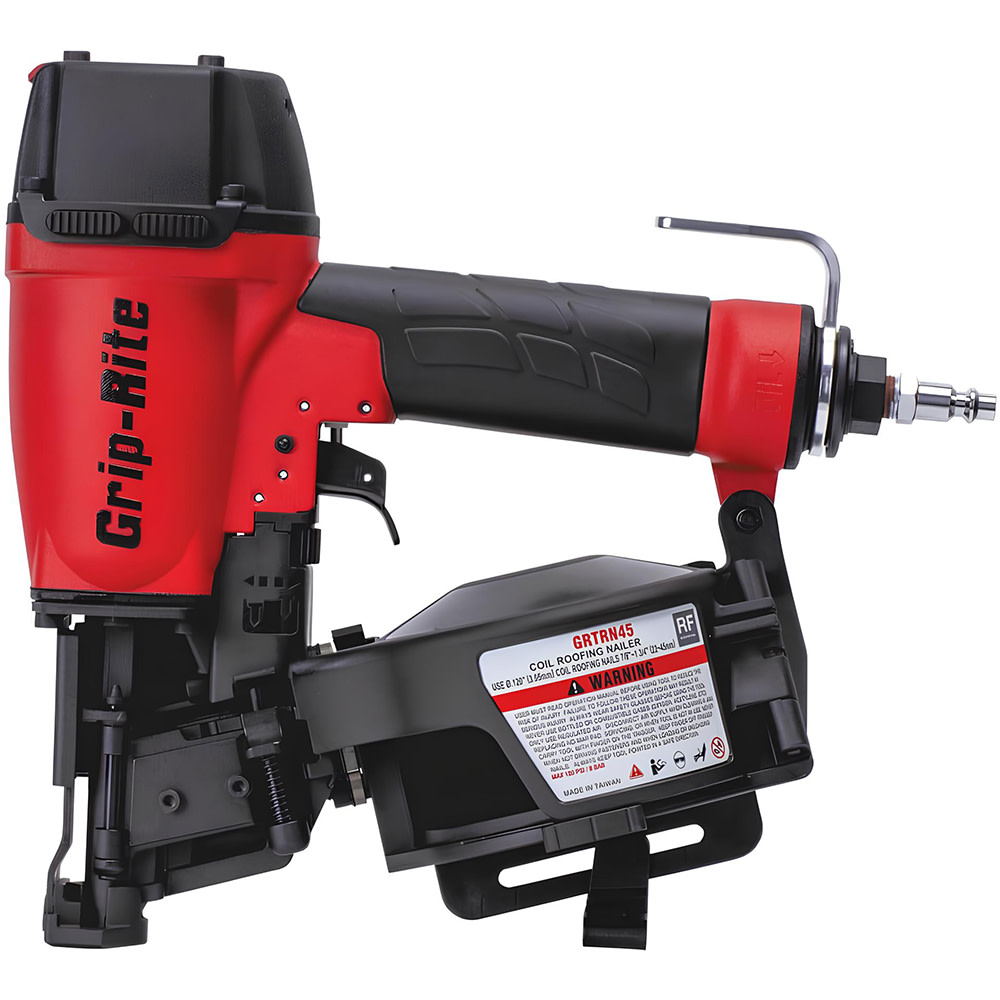 Grip Rite Coil Roofing Nailer 1 3/4in GRTRN45 - Acme Tools