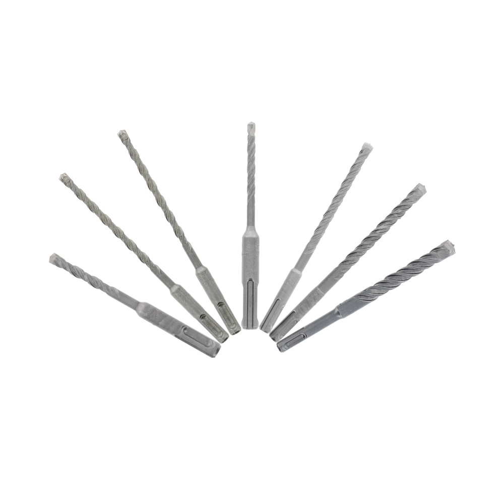 Diablo Tools 7pc Rebar Demon Sds Plus 4 Cutter Fch Hammer Bit Set 7
