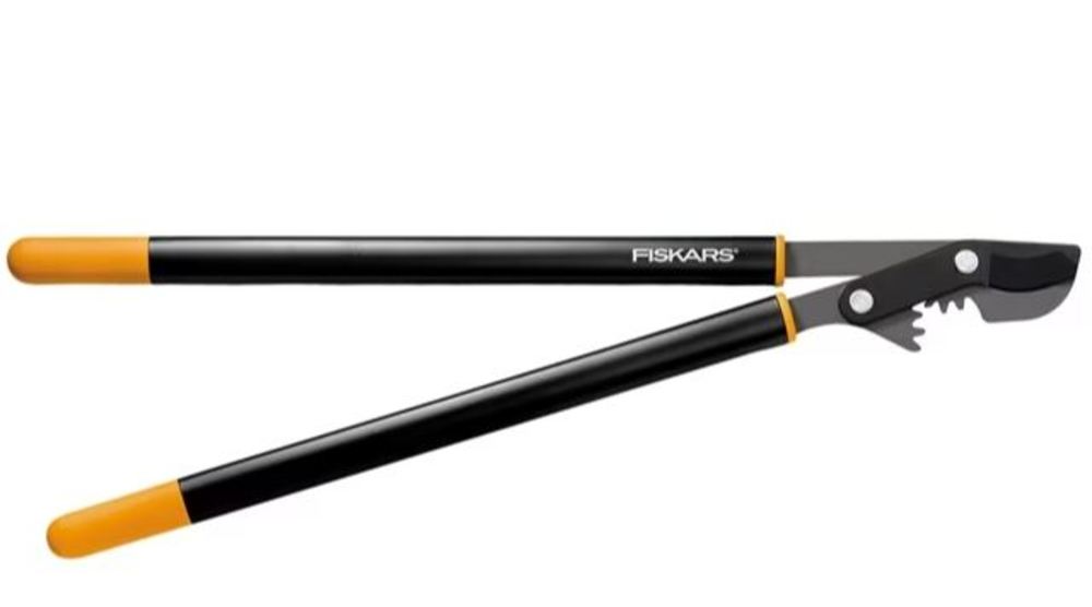 Fiskars PowerGear Steel Blade Bypass Lopper with Aluminum Handle 391541 ...