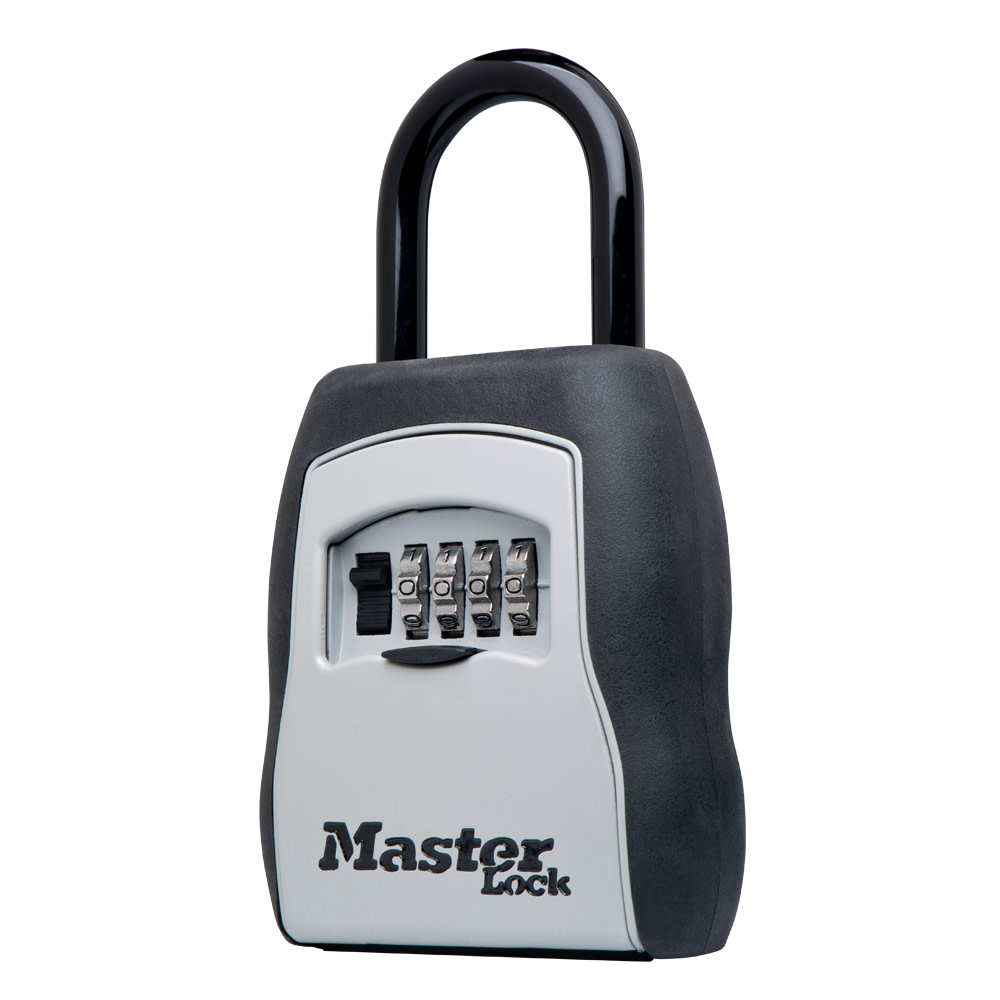 Master Lock 3-1/4 Inch Metal Body 4-Digit Locking Combination Lock Box ...